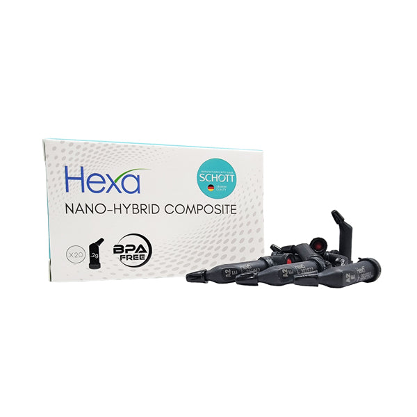 Hexa Nano Hybrid Light Cure Composite Unidose – Anson Dental Supply